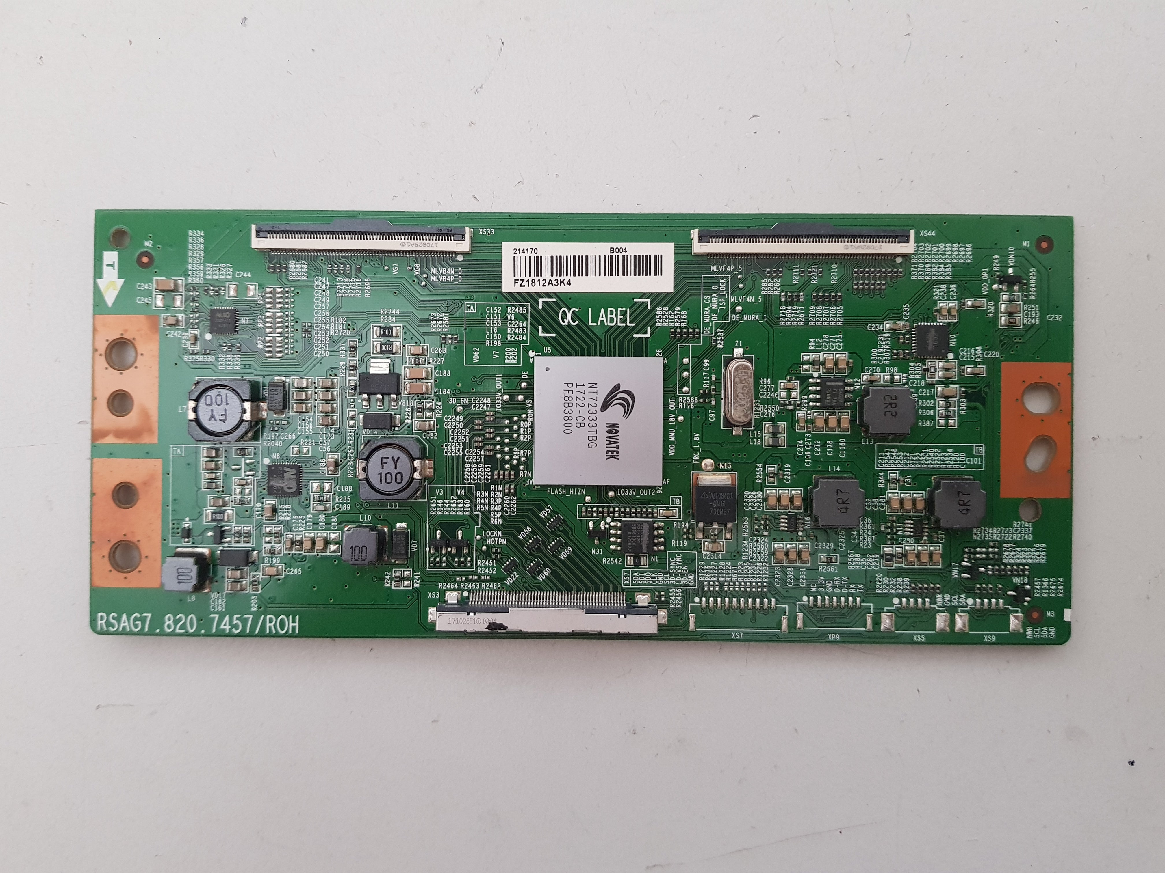 HISENSE 50N6 T-CON BOARD RSAG7.820.7457 214170 – TV Parts OZ